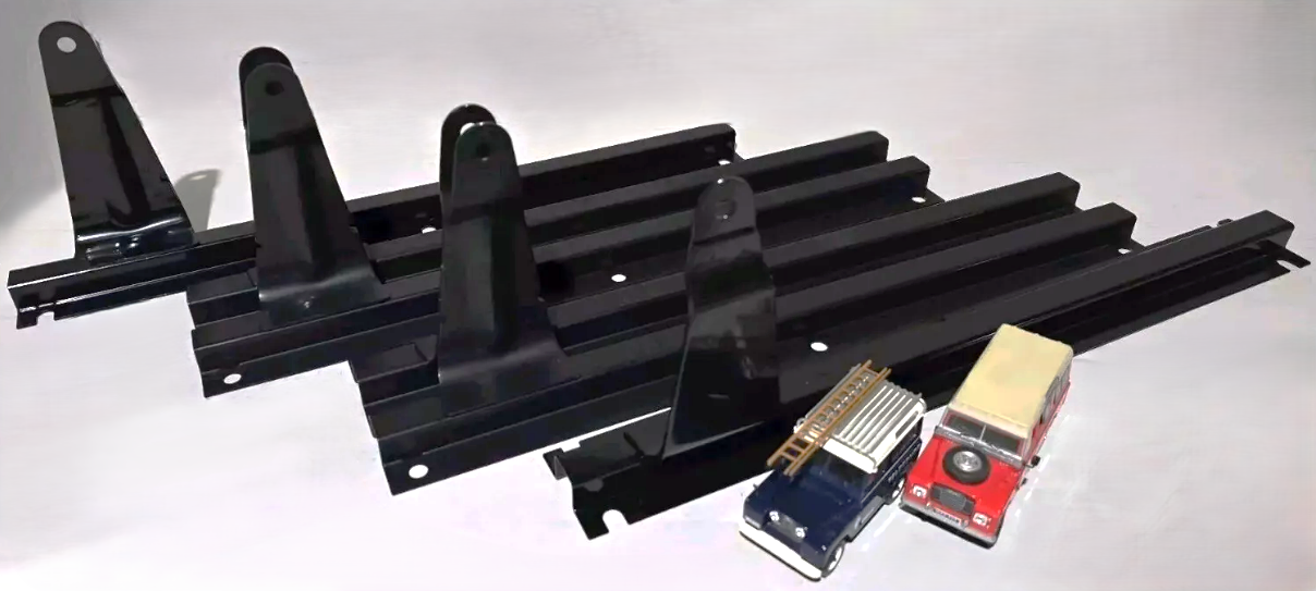 Land Rover Series 2, 2a & 3 Fixed Seat Support Frame Mounting Rails ...