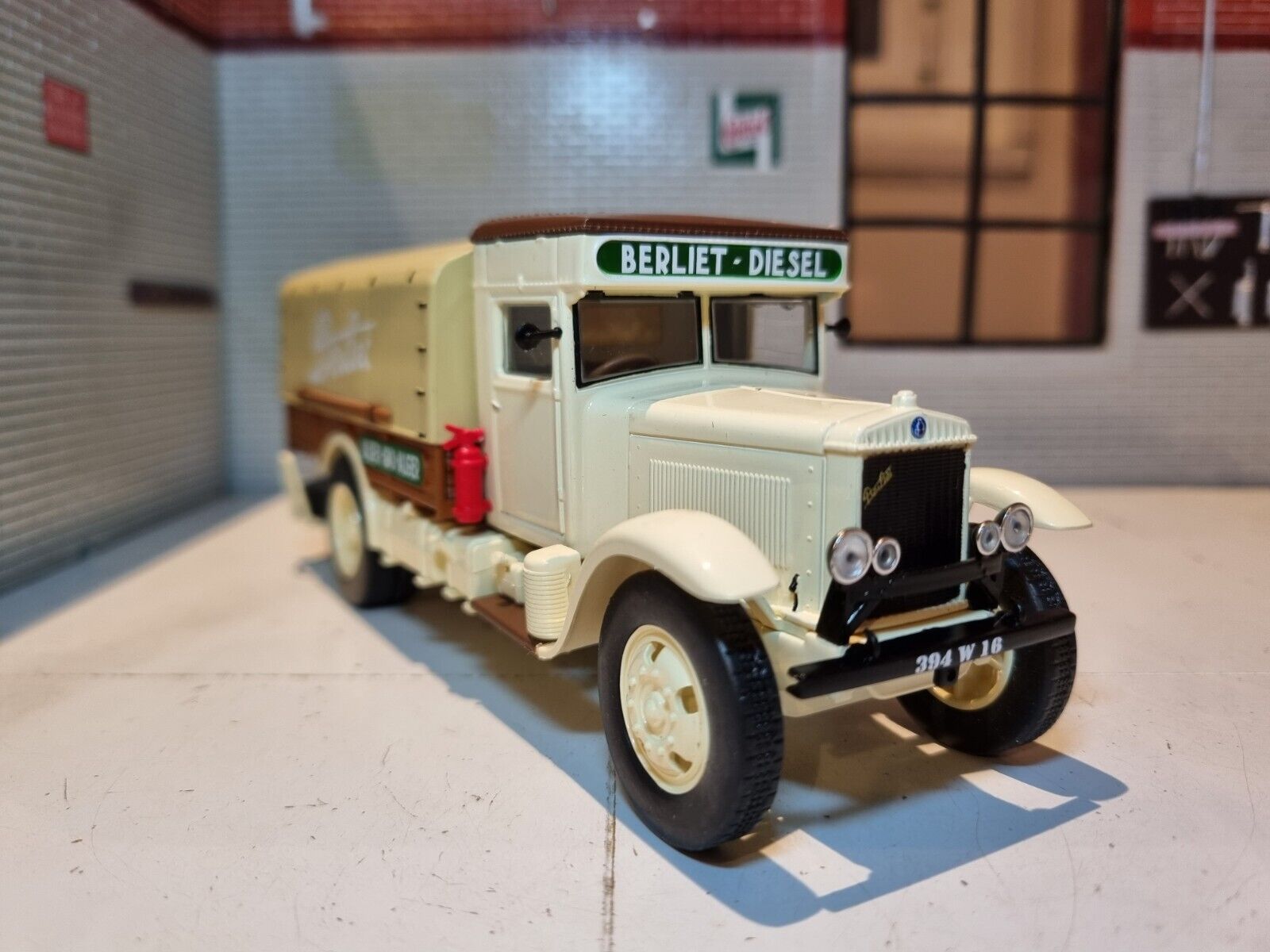 Berliet 1932 Truck Canvas Tilt Diesel Gvl 28 Telonato 1:43 – Emberton ...