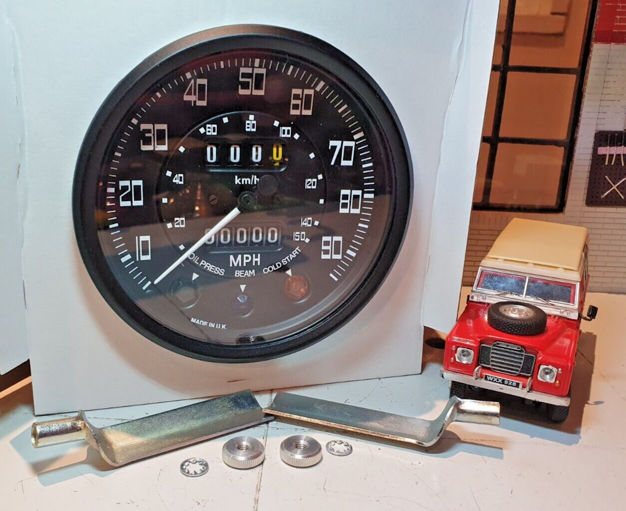 Land Rover Series 2a 3 Jaeger Smiths Speedo & Trip LWB 109 7.50 Tyre O ...