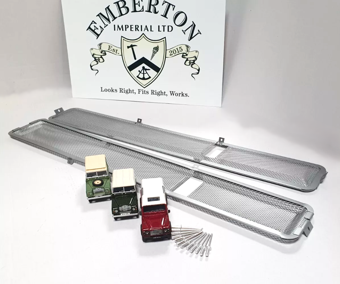 Land Rover Series 2a, 3 & Defender Bulkhead Vent Fly Screens 395185 ...