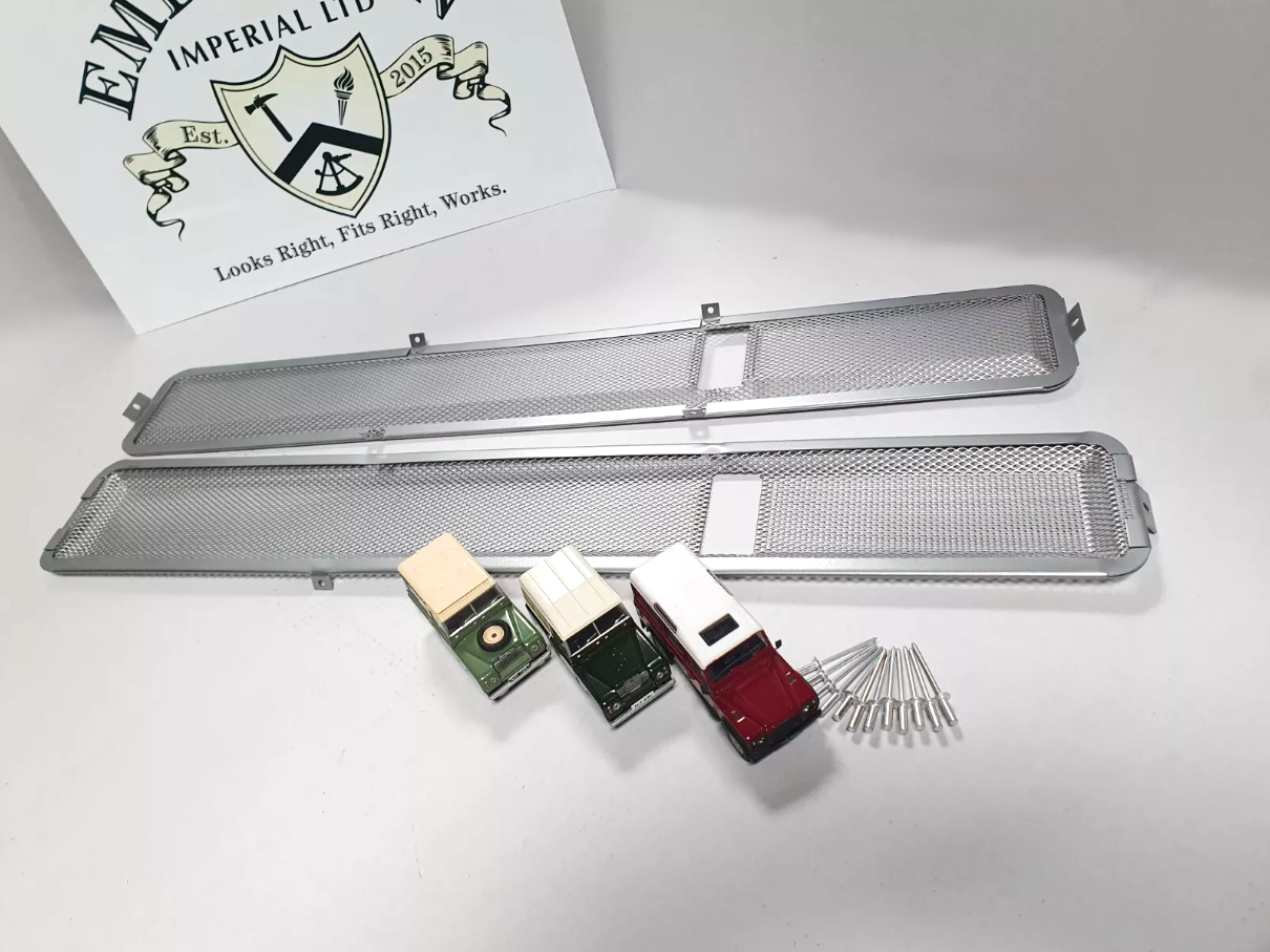 Land Rover Series 2a, 3 & Defender Bulkhead Vent Fly Screens 395185 ...