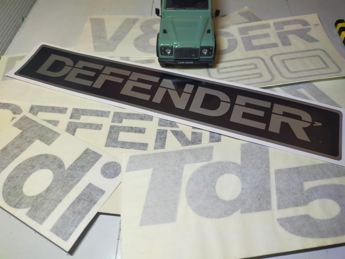 Land Rover Defender Reproduction Body Decal Sets, Tdi, TD5, V8, 90, 11 ...
