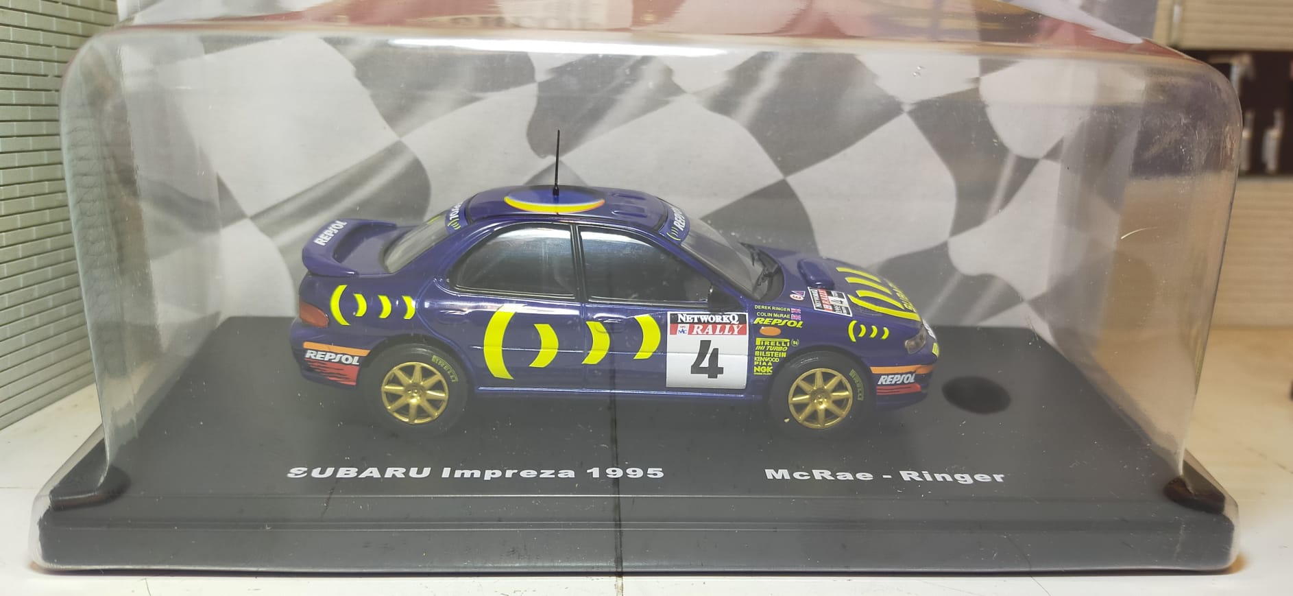 Subaru Impreza #4 Colin McRae / Derek Ringer 1995 Network Q RAC Rally ...