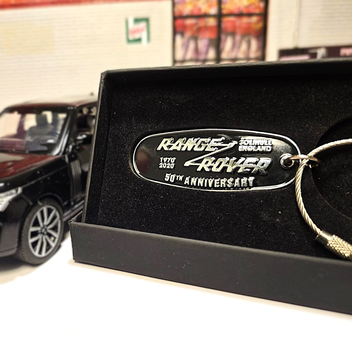 Range Rover 50th Anniversary Keyring – Emberton Imperial