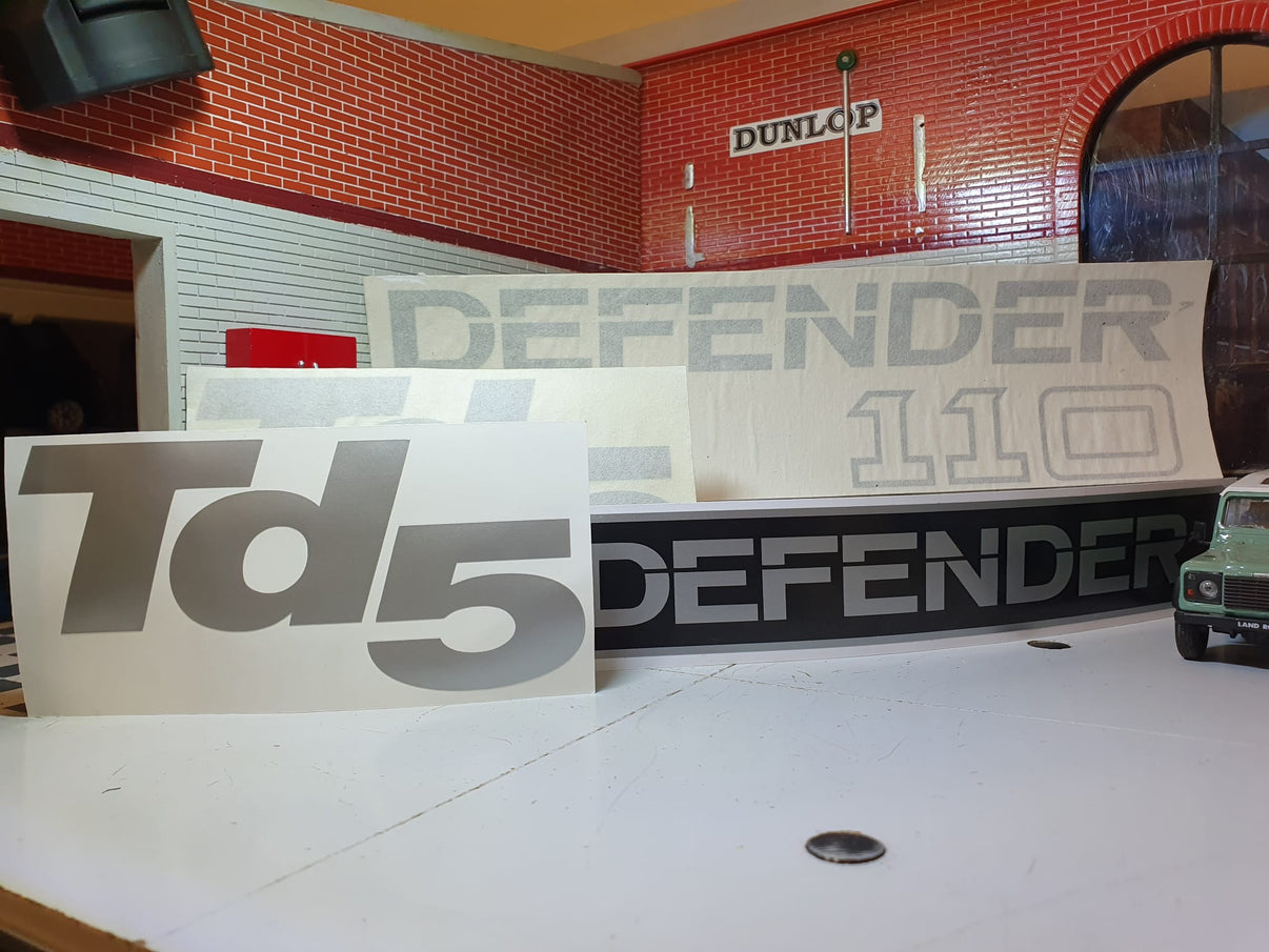 Land Rover Defender Reproduction Body Decal Sets, Tdi, TD5, V8, 90, 11 ...