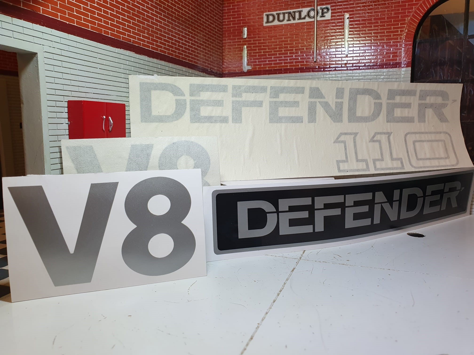 Land Rover Defender Reproduction Body Decal Sets, Tdi, TD5, V8, 90, 11 ...