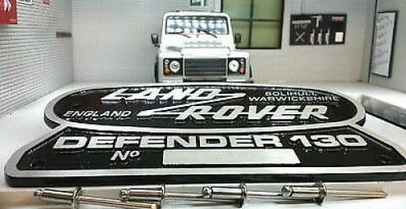 Land Rover Series, Defender Cast Tub Badges 332670 / STC3437 – Emberton ...