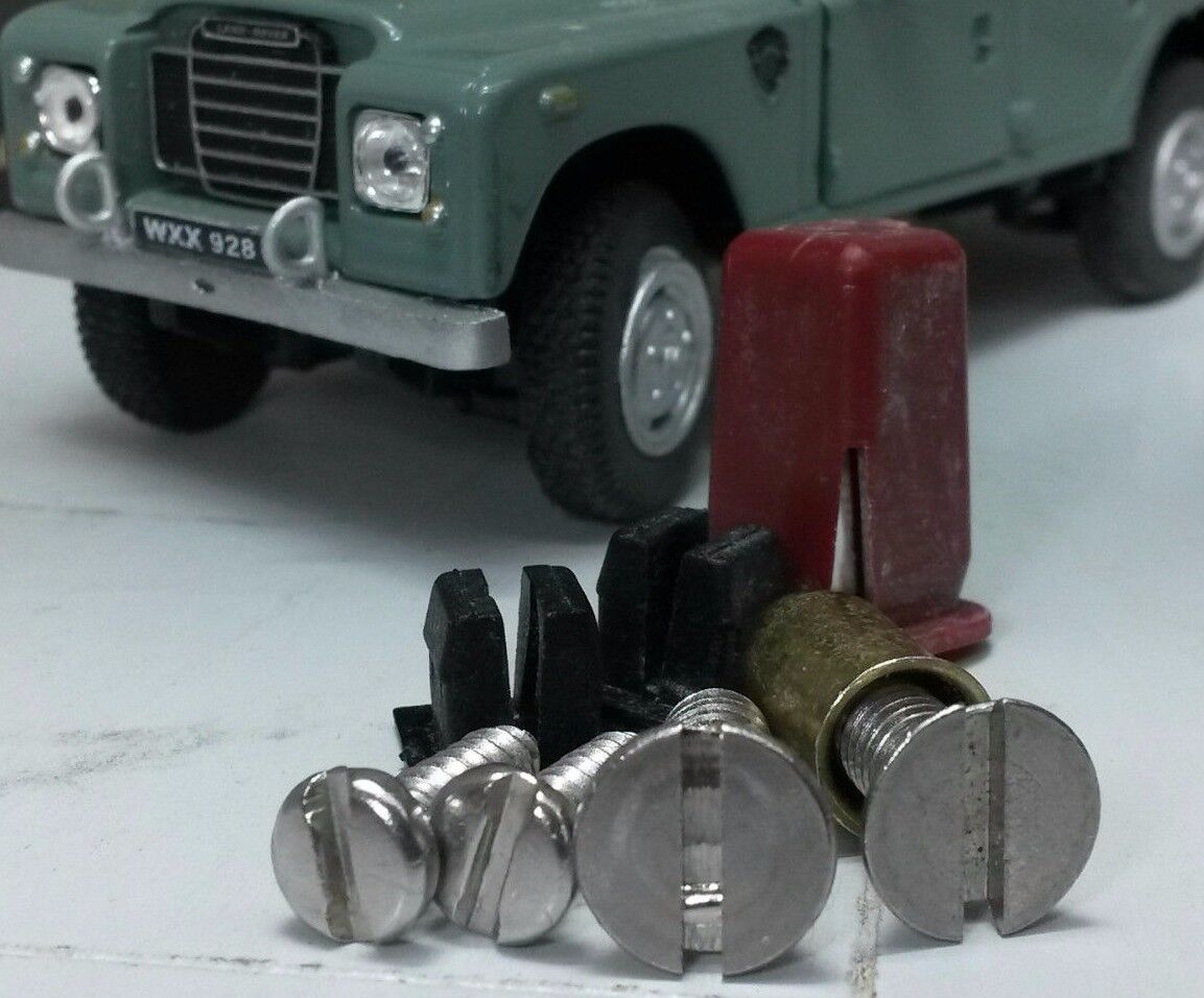 Land Rover Early Series 3 Front Grille Grill Panel Complete Stainless ...