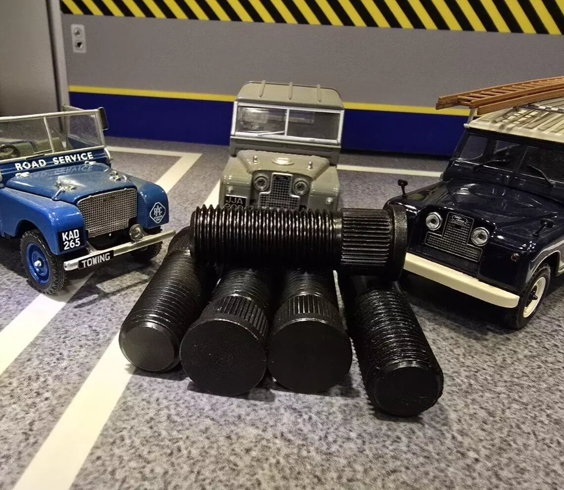 Land Rover Series 1, 2 & 2a 561886 Push in Wheel Studs 9/16 BSF Set x5 ...