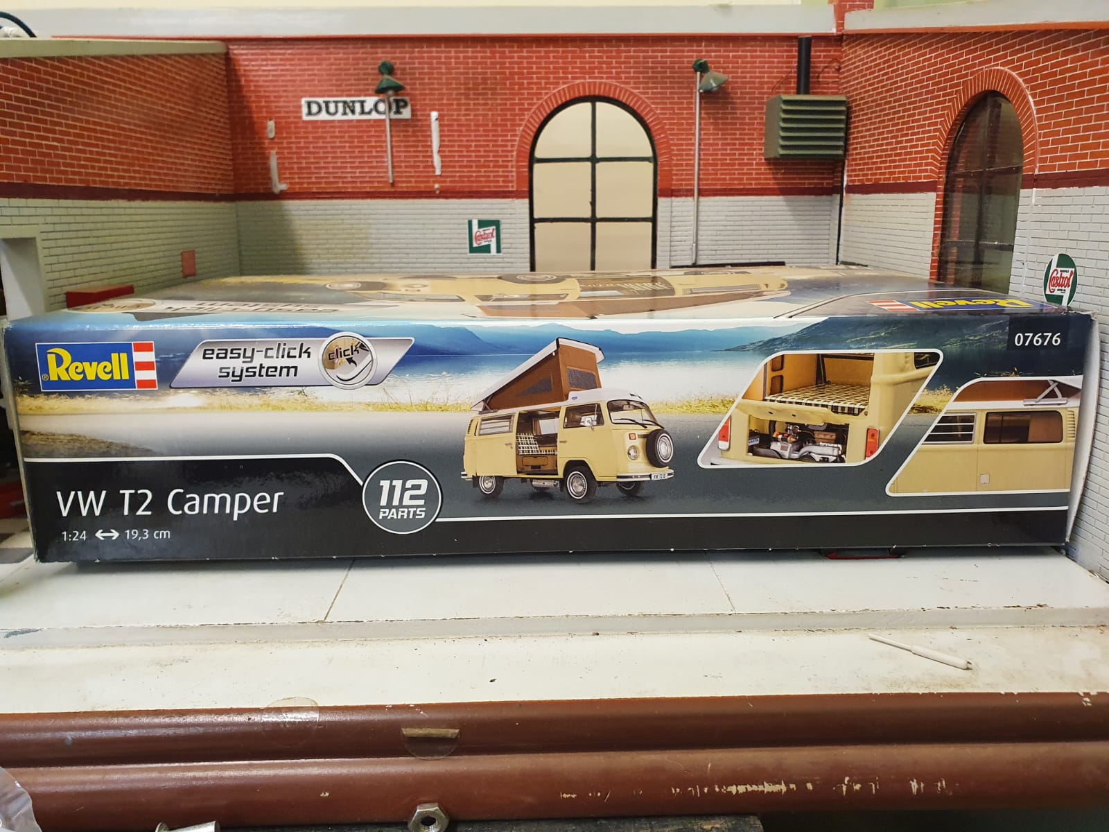 Volkswagen VW T2 Bay Transporter Westfalia Camper Poptop Revell Model ...