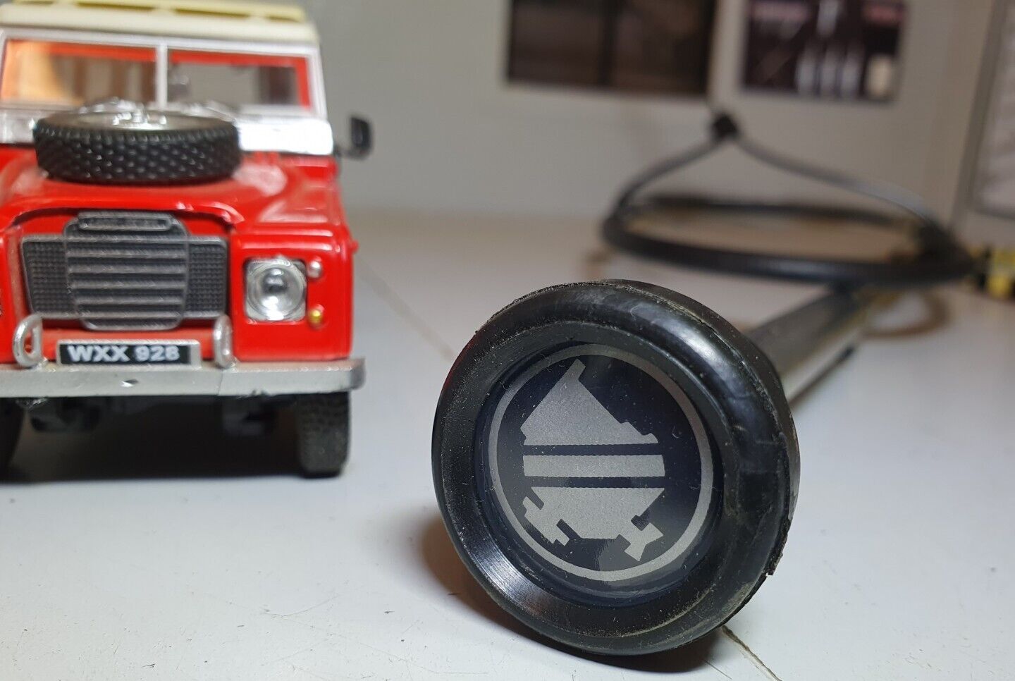 Land Rover Series 3 Diesel Stop Cable RHD Column Mounted Switch NRC436 ...