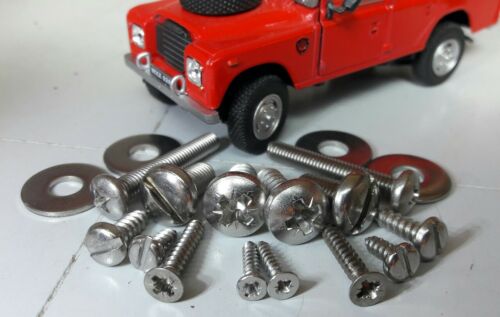 Land Rover Series 3 Dash Binnacle & Column Shroud Stainless Securing S ...