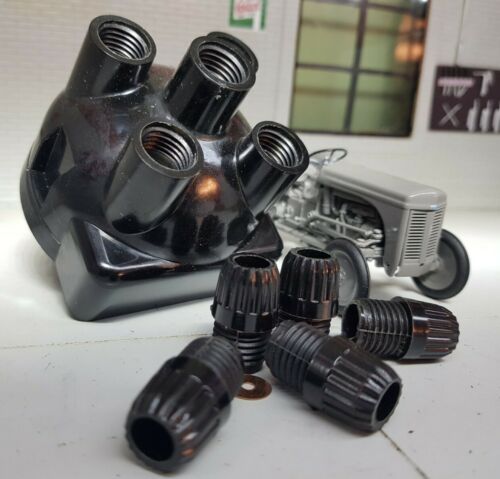 Lucas Type DKY4A Distributor Cap Petrol Acorn Screw D2A4 Top Entry DDB ...