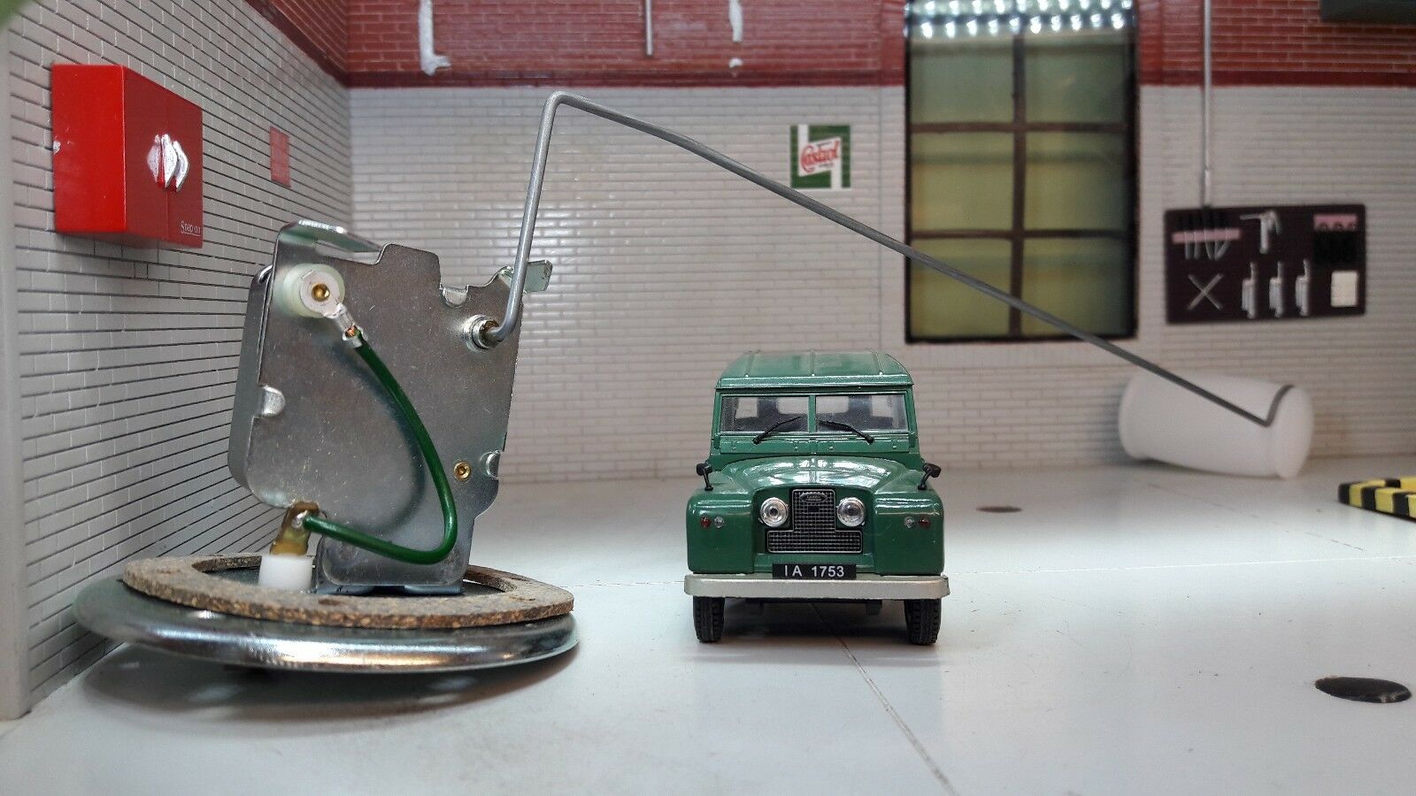 Land Rover Series 2a 3 OEM Smiths SWB LWB Underseat Fuel Petrol Tank S ...