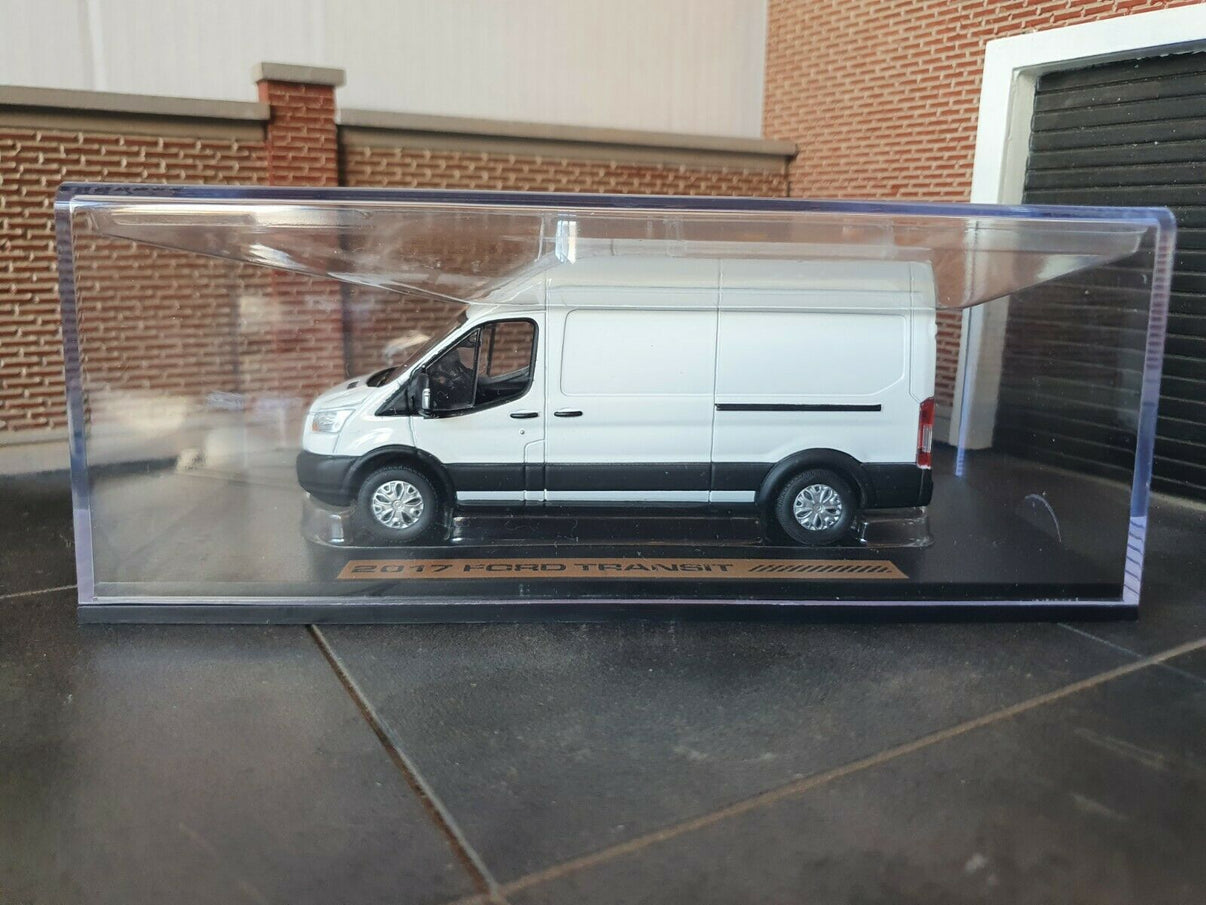 1:43 Ford Transit Mk8 White Van Oxford Greenlight Diecast 2017 HiTop S ...
