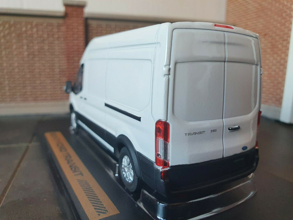 1:43 Ford Transit Mk8 White Van Oxford Greenlight Diecast 2017 HiTop S ...