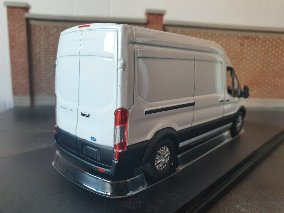1:43 Ford Transit Mk8 White Van Oxford Greenlight Diecast 2017 HiTop S ...