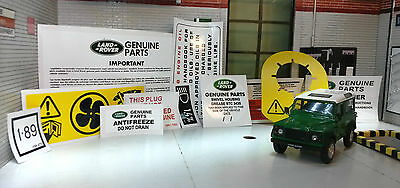 Land Rover 90 110 200TDi Decal Sticker Label Under Bonnet Engine Set ...