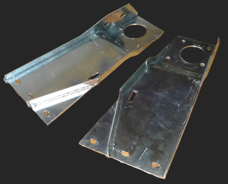 Bulkhead Brackets Galvanized 1954-58 S1 Land Rover Series One 86 88 10 ...